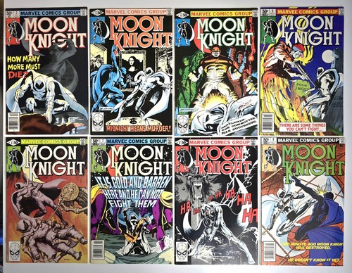 Moon Knight Marvel Comic #2-9 Lot Of 8 Books Bronze Age 1980 | eBay