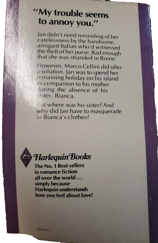 One Hot Summer Romance Paperback Novel 1981 Norrey Ford Harlequin Book ...