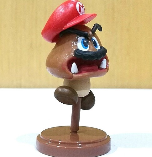 Japan Nintendo Furuta Super Mario Odyssey Goomba Mini Figure Toy Kid ...