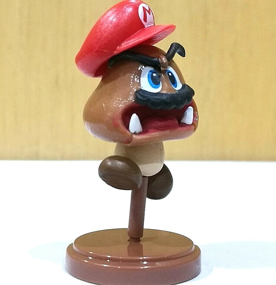 Japan Nintendo Furuta Super Mario Odyssey Goomba Mini Figure Toy Kid ...