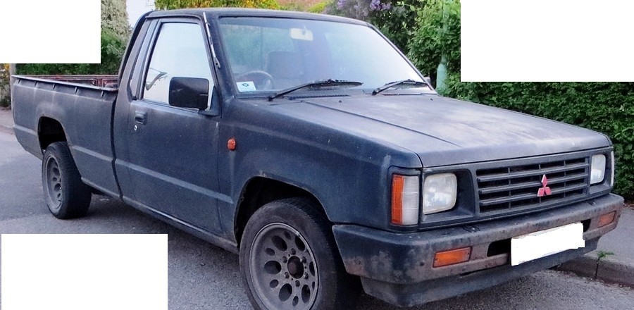 MITSUBISHI L200 P/U UTE KC 2WD 4WD MODEL 1987 96 FRONT RIGHT BARE ...