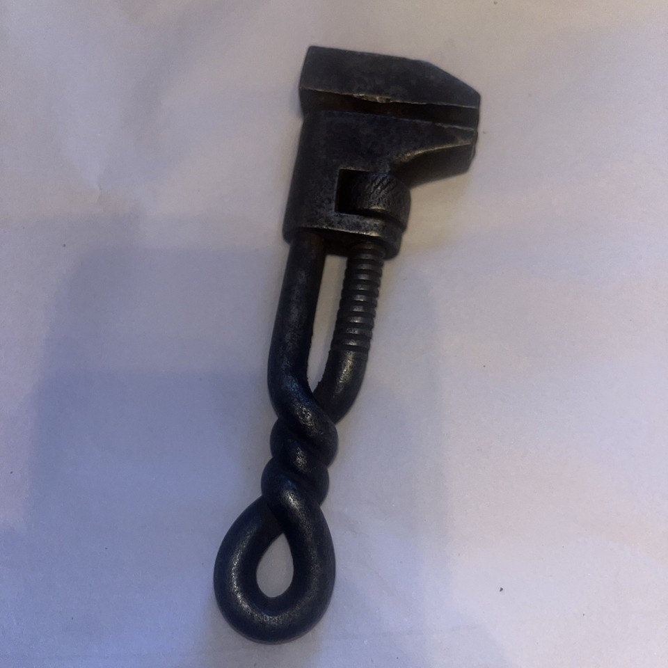 1800s Unusual Small 5”Vtg“ACME” Twist Handle Adjustable Wrench Antique ...