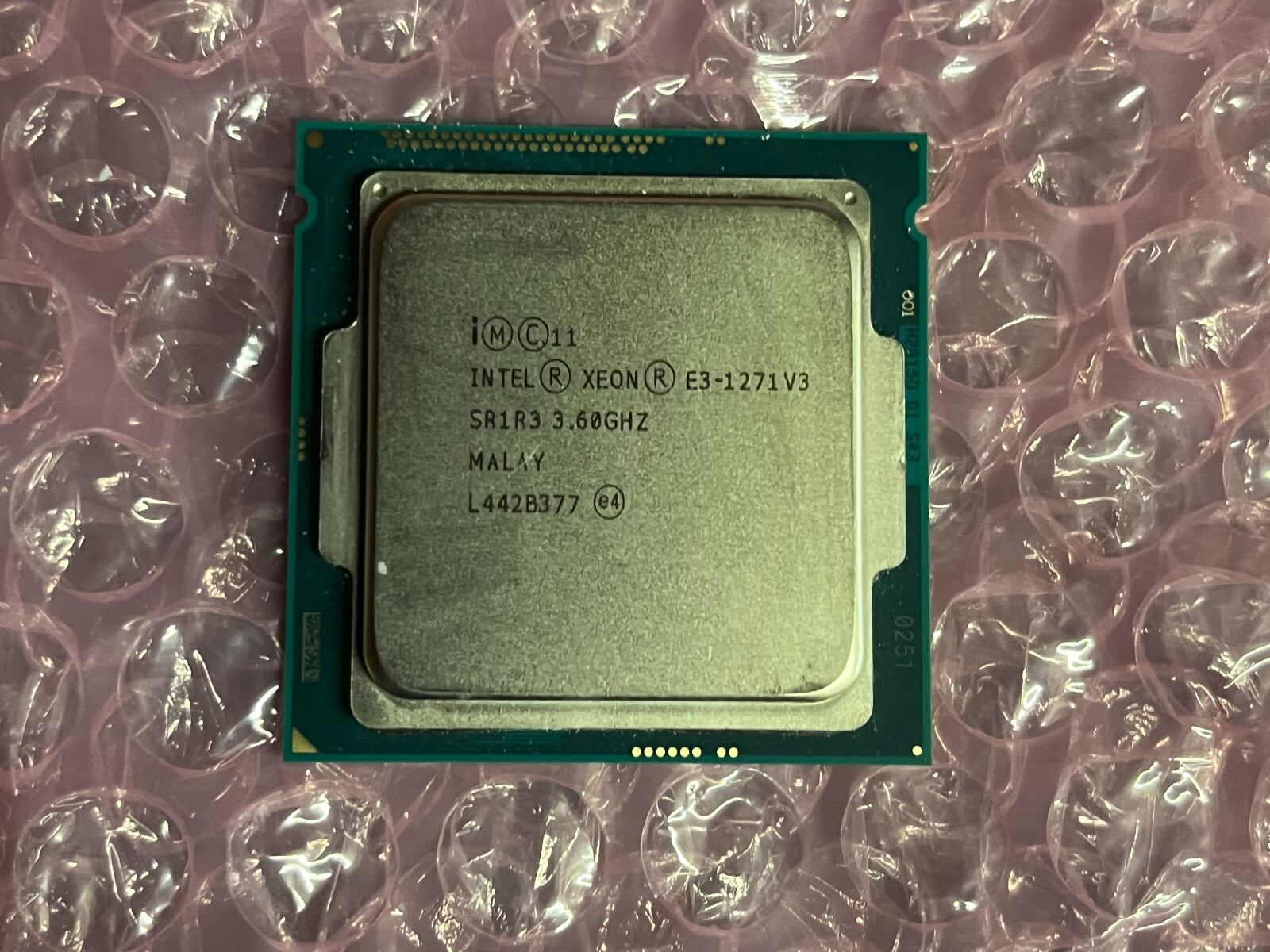 Intel Xeon E3-1271 V3 3.60ghz Quad Core CPU Processor SR1R3 for sale ...