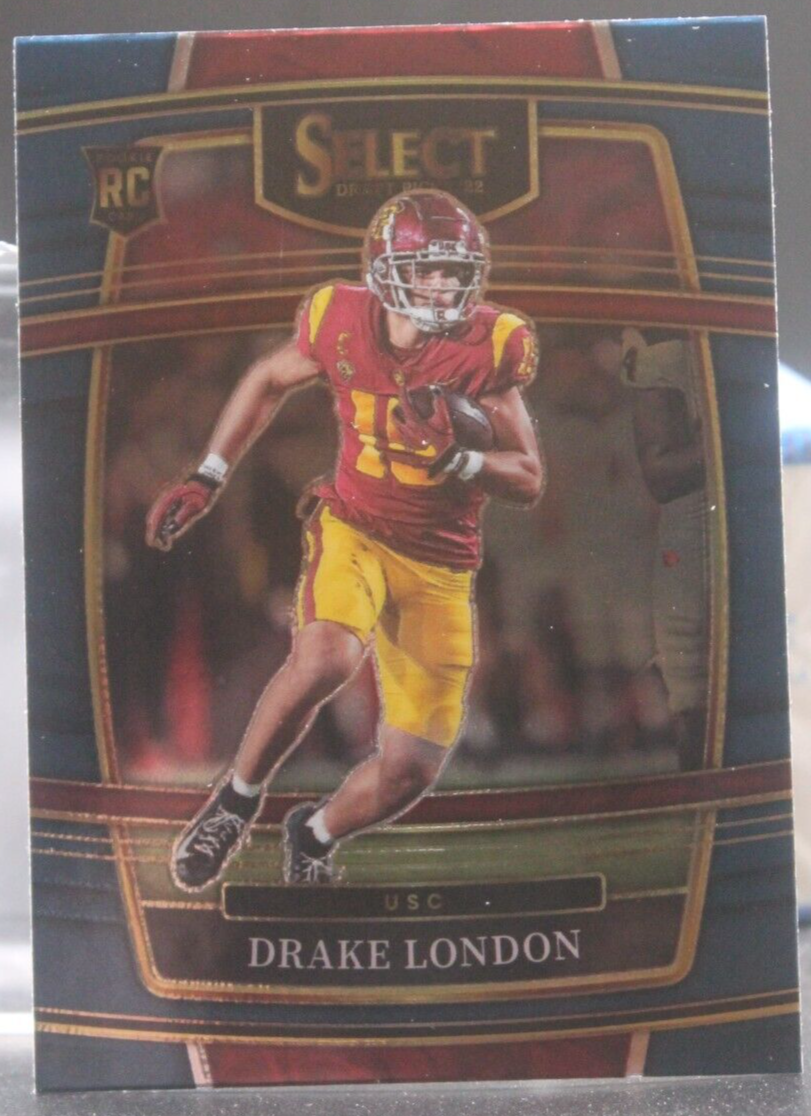 Drake London (USC Trojans/RC) - 2022 Panini Select Draft Picks #7 | eBay
