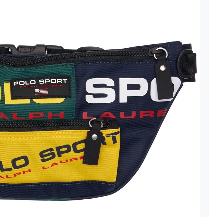 Polo Ralph Lauren Sport Crossbody Fanny Pack Waist Belt Zip Bag ...