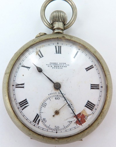RARE Australian Retailer Pocket Watch / Forbes Lever (Baume) D A ...