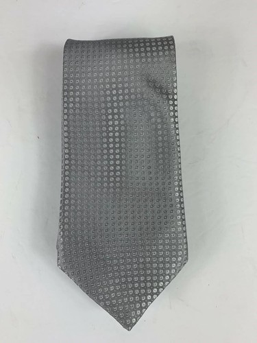 DeSantis Collection 100% Silk Men’s Necktie Silver -130 | eBay