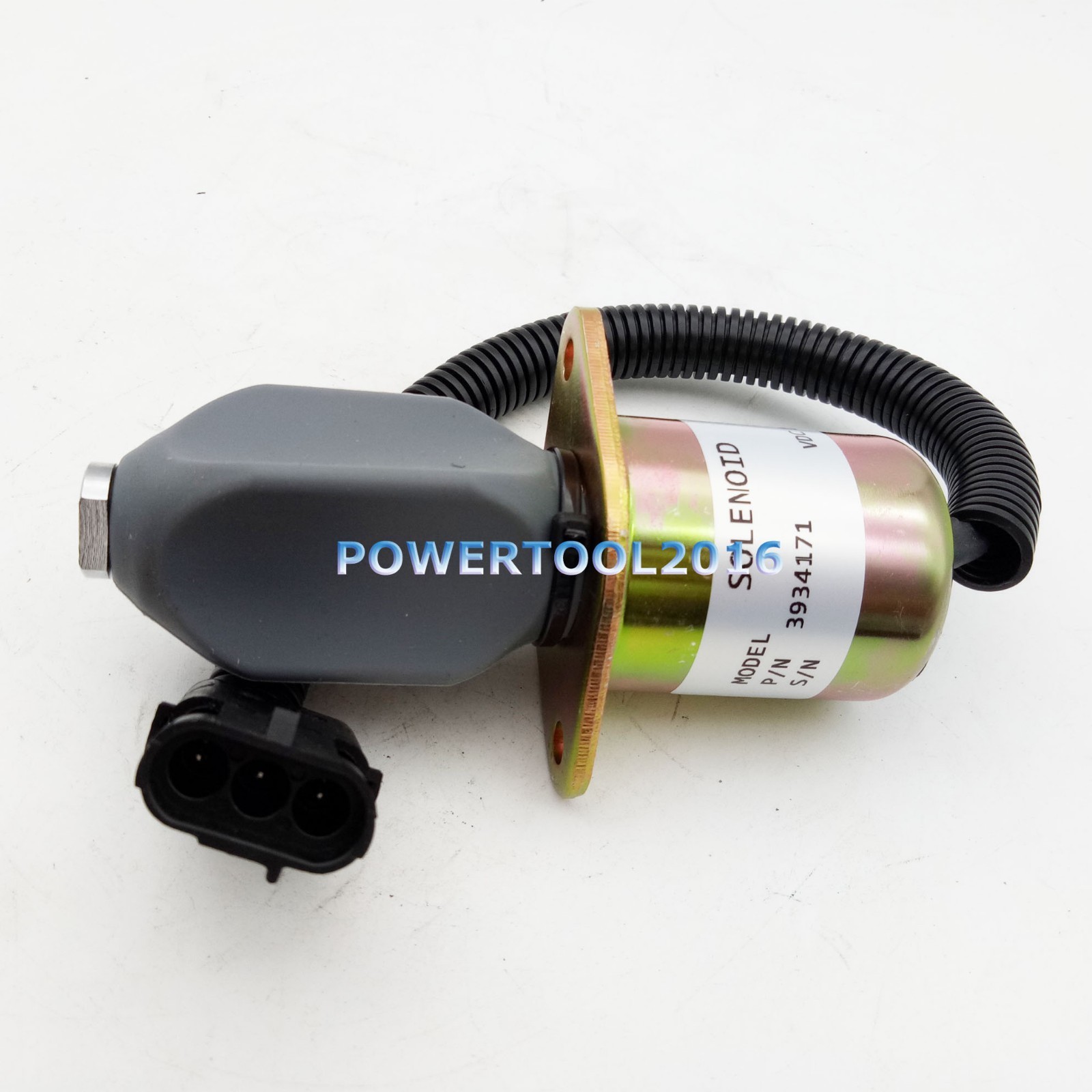 12V Fuel Shutoff Solenoid for Cummins 3919422 3927152 3832211 3934972 ...