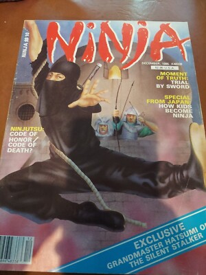 Ninja Magazine #10 W/ Poster Code Of Honer Code Of Death | eBay