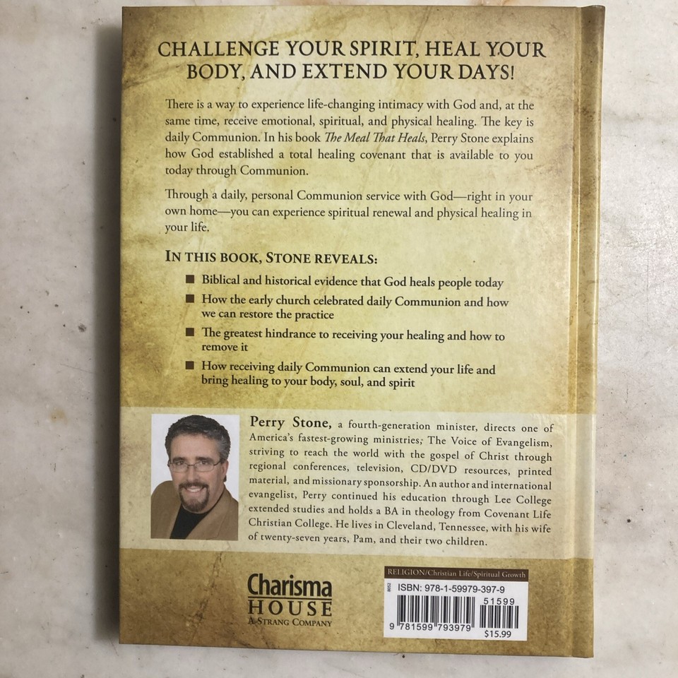 The Meal That Heals: Enjoying Intimate, Communion with God SIGNED By ...