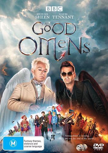 Good Omens DVD SEP53 2-disks of Charismatic Terry Pratchett all-star ...