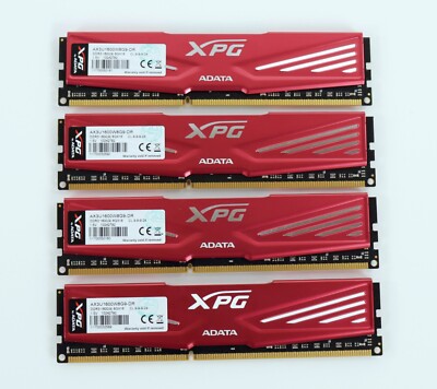 ADATA XPG 32GB (4x8GB) AX3U1600W8G9-DR DDR3 PC3-12800 1600MHz Desktop ...