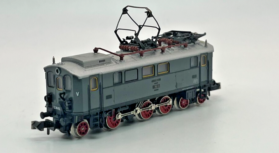 N Scale Minitrix 2912 DRG E36 Electric Locomotive Custom Wood Case | eBay