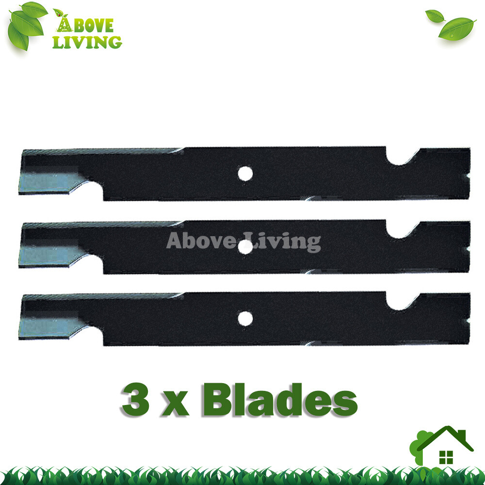 3X XHT Blade For Exmark 60" Lazer Z XP XS Turf Range 103-0301 103-2530 ...