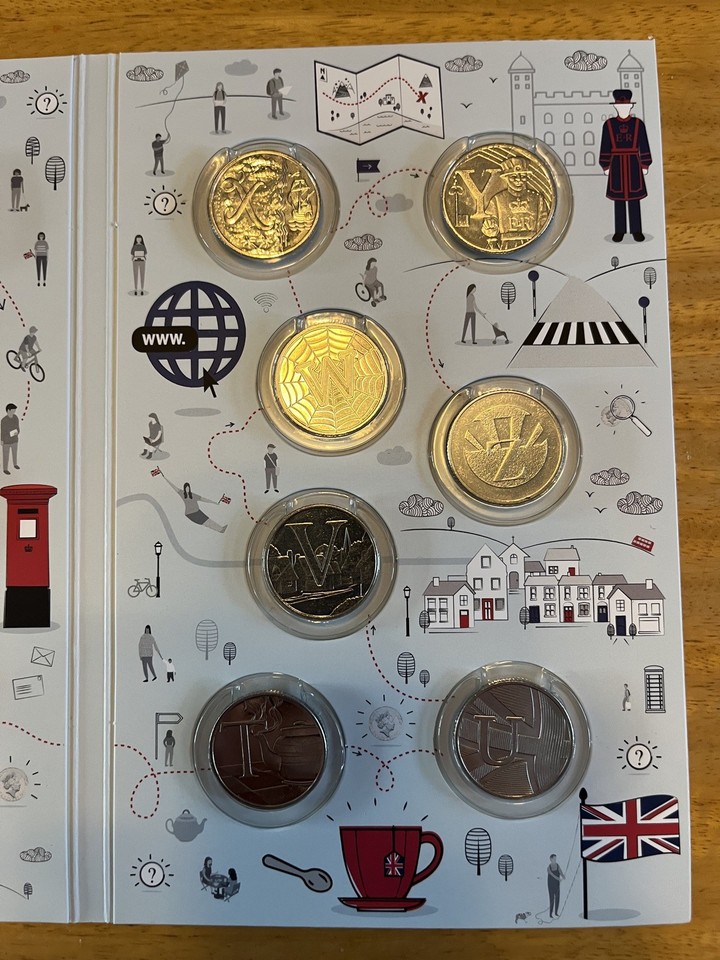 2018 Great British Coin Hunt 10p Coins A-Z COMPLETE SET in Album | eBay UK