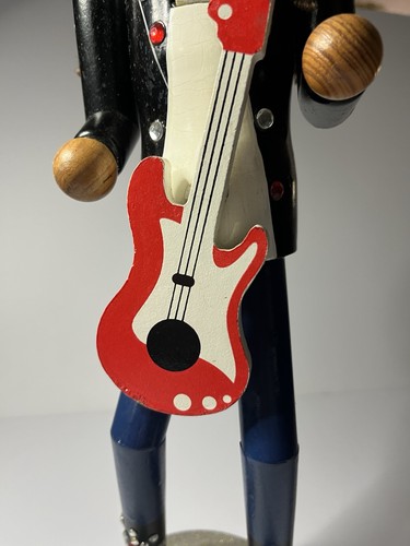 Nutcracker with Guitar Rock N Roll Country Music Star Nutcracker ...