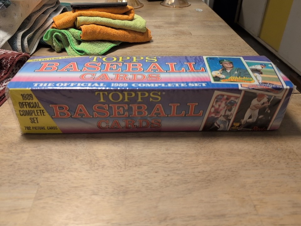 Collectible Factory Sealed Topps 1989 Official Complete Set Of Baseball ...