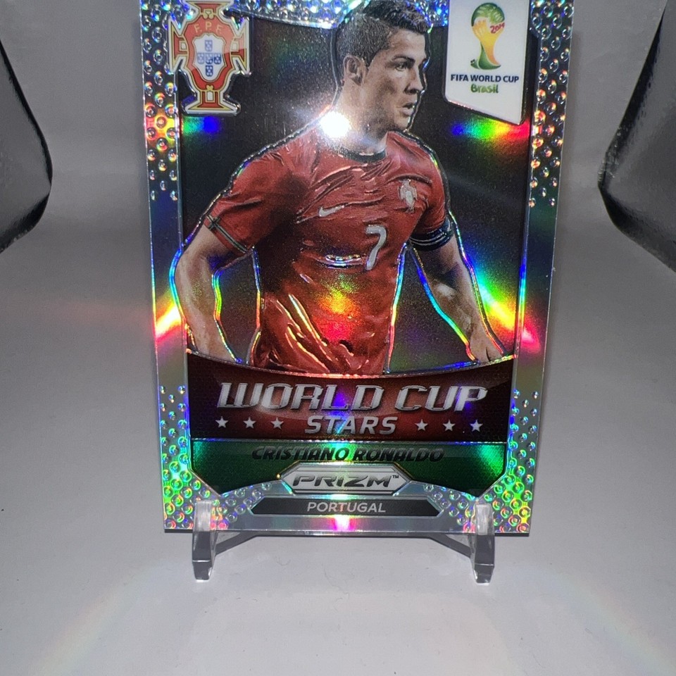 2014 Panini Prizm World Cup Stars Silver Prizm Cristiano Ronaldo #28 | eBay