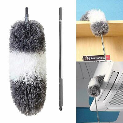 Feather Duster Extendable Handle Long Telescopic Duster Magic Static ...
