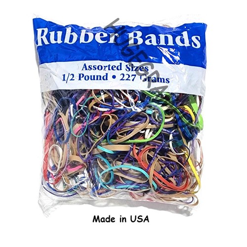 Rubber Bands Assorted Size Elastic Stretchable Band Made in USA | eBay