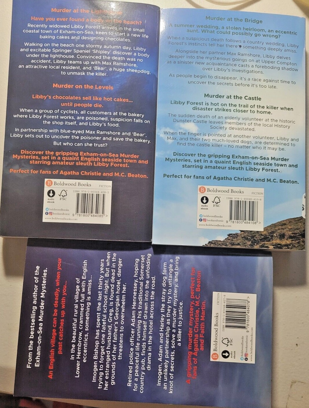 Frances Evesham, 3 NOVELS, A Village Murder, The Exham-On-Sea Murder ...