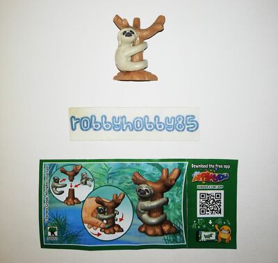 DV055 Sloth + Paper Variant 2020/2021 Applaydu Kinder Surprise Italy ...