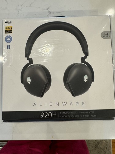 Alienware AW920H Tri-Mode Wireless Gaming Headset - Color Dark (Black ...