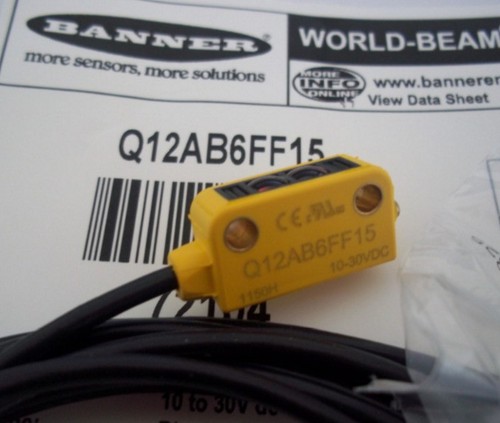 Fst Q12AB6FF15 1PC New BANNER Photoelectric Sensor free shipping | eBay