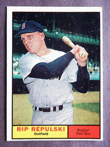 Rip Repulski #128 Topps 1961 Baseball Card (Boston Red Sox) VG | eBay