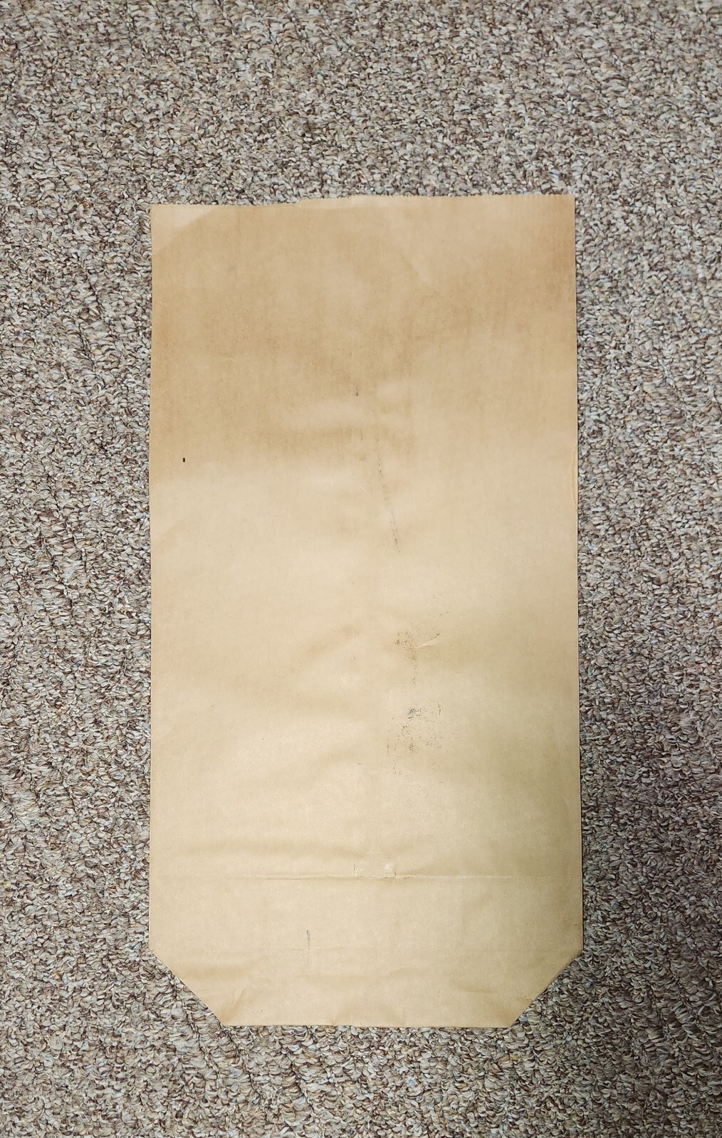 Vintage 25 Lb Empty Paper Corn Meal. Bag Ironton Hatchery & Feed Co ...
