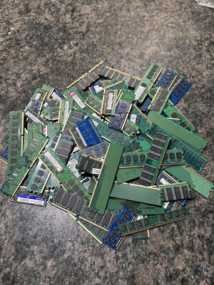 2LB 13 Oz COMPUTER MEMORY RAM STICK FOR SCRAP GOLD PRECIOUS METAL ...