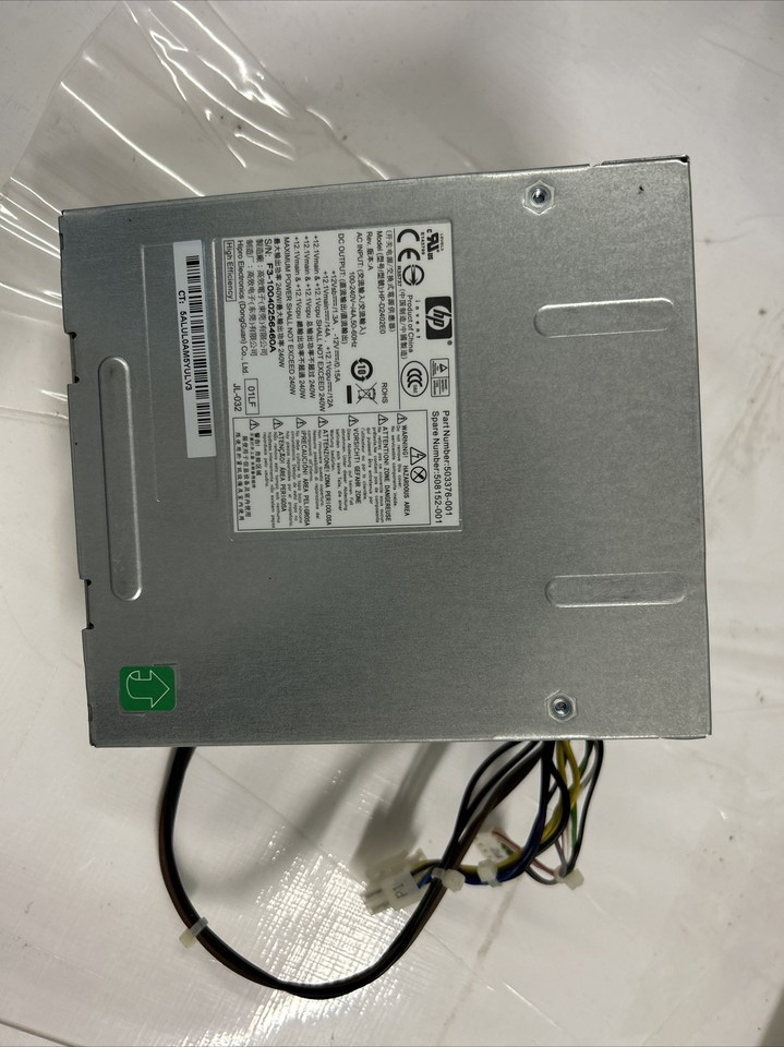 HP Power Supply 611481-001 611482-001 503375-001 503376-00 Elite ...