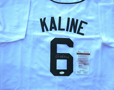 Al Kaline # 6 Signed Detroit Tigers Home Jersey - JSA COA | eBay