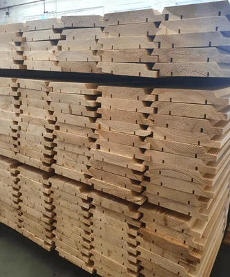 Siberian Larch Cladding Channel profile | Grelly UK