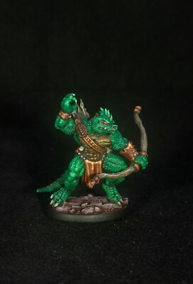Reaper Miniatures Waspnettle Lizardman Archer #07094 Painted | eBay