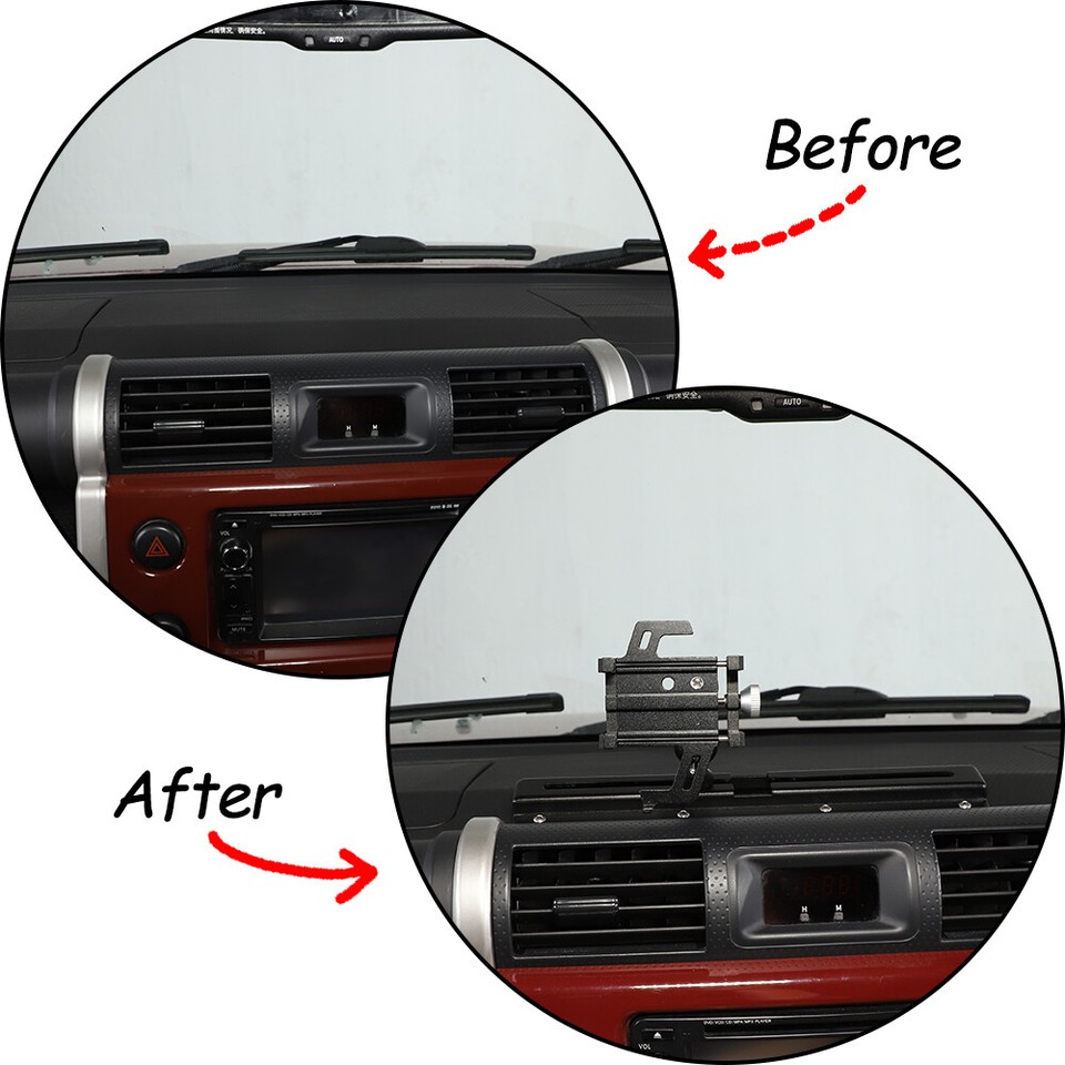 Instrument panel Multi-Function Mobile Phone Holder For 07-21 Toyota FJ ...