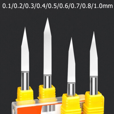 PCB Engraving Bit CNC Router Tool V-shape 6mm Shank Milling Cutter 20 ...