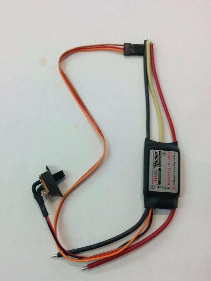 Hacker Brushless Motors - Flight Jeti Speed Controller (2-3S LiPo) | eBay