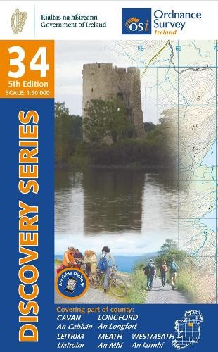 Irish Discovery 34 Cavan Leitrim Longford (Map) OS Discovery Series (UK ...