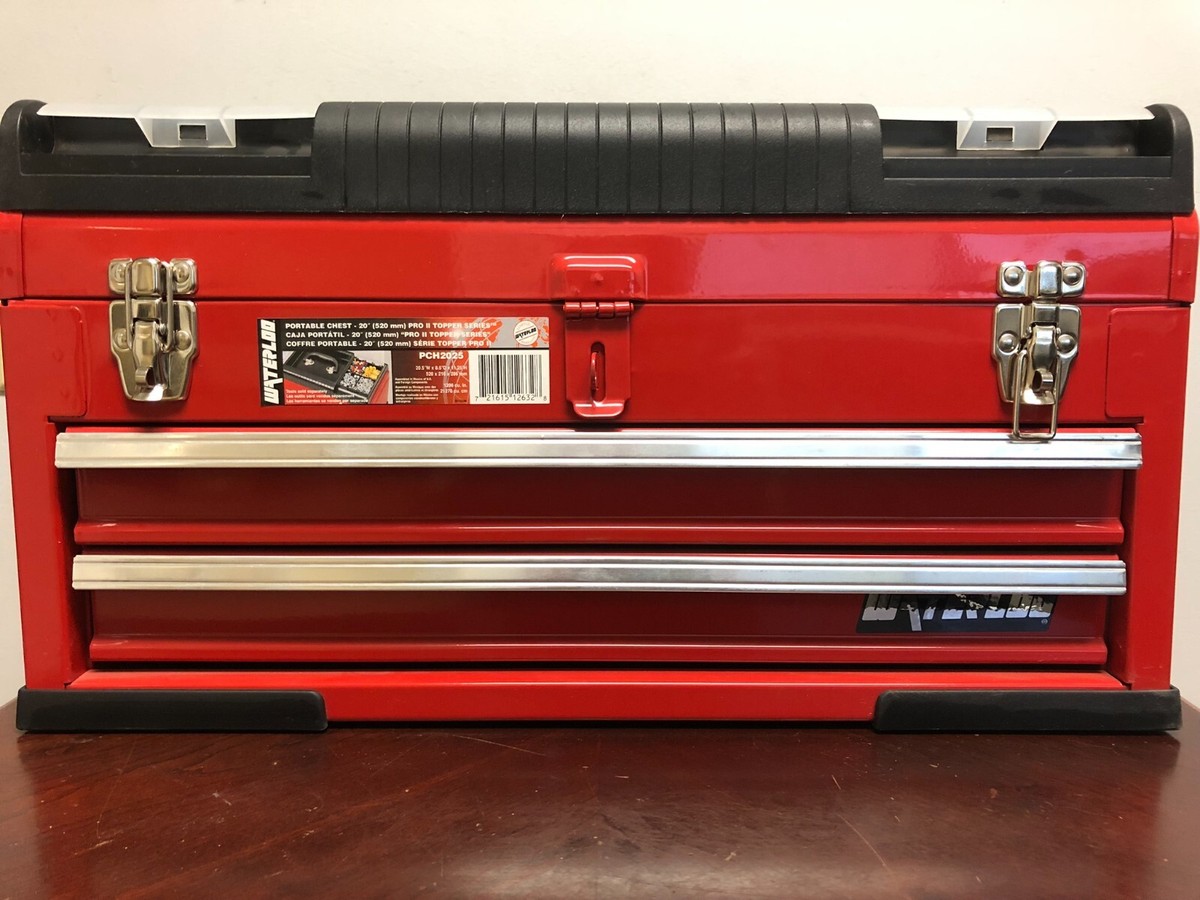 Waterloo 22 Rolling Tool Box Chest New Saanich Madeli Vanguard Lighted