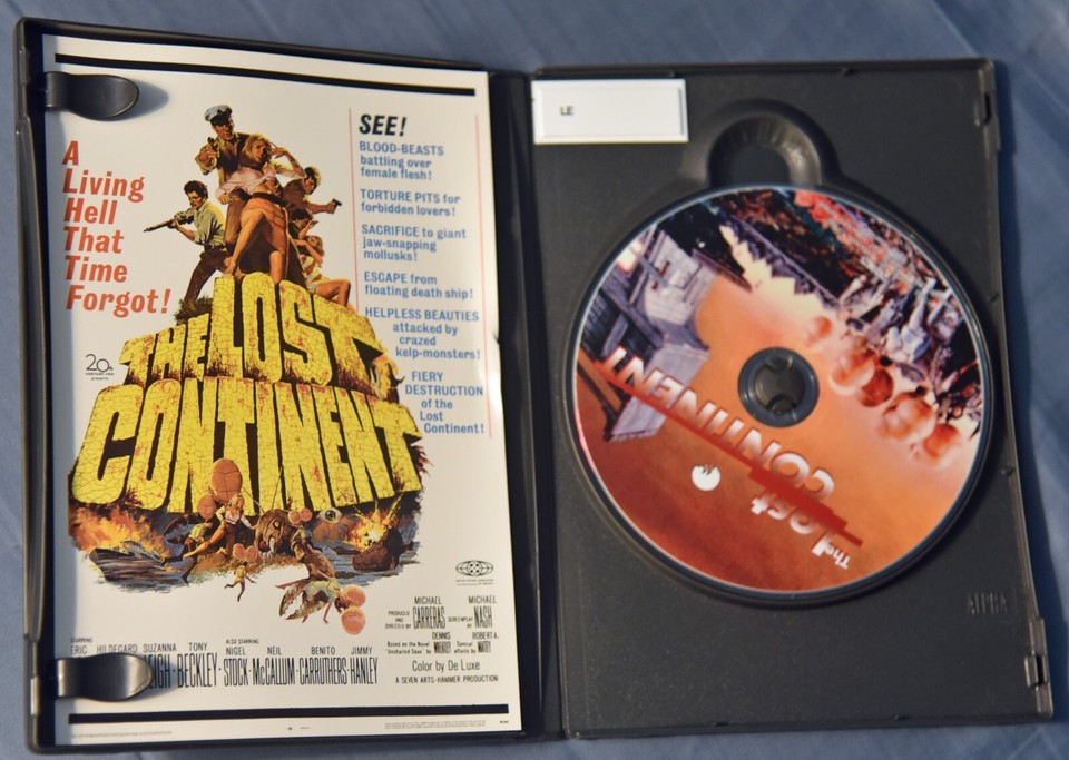 The Hammer Collection: The Lost Continent DVD Eric Porter & Hildegard ...