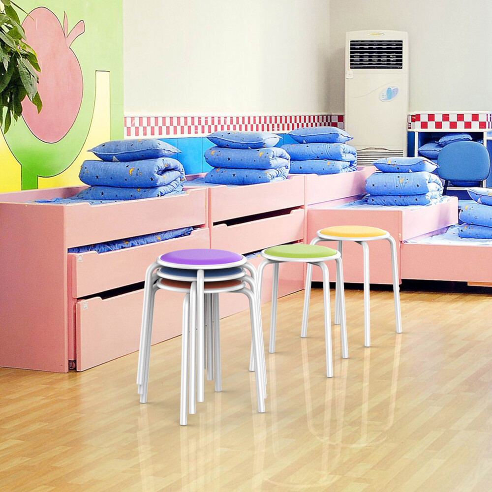 Metal Stool Pearington 16 Gauge Steel Classroom Stools For Kids; Kids ...