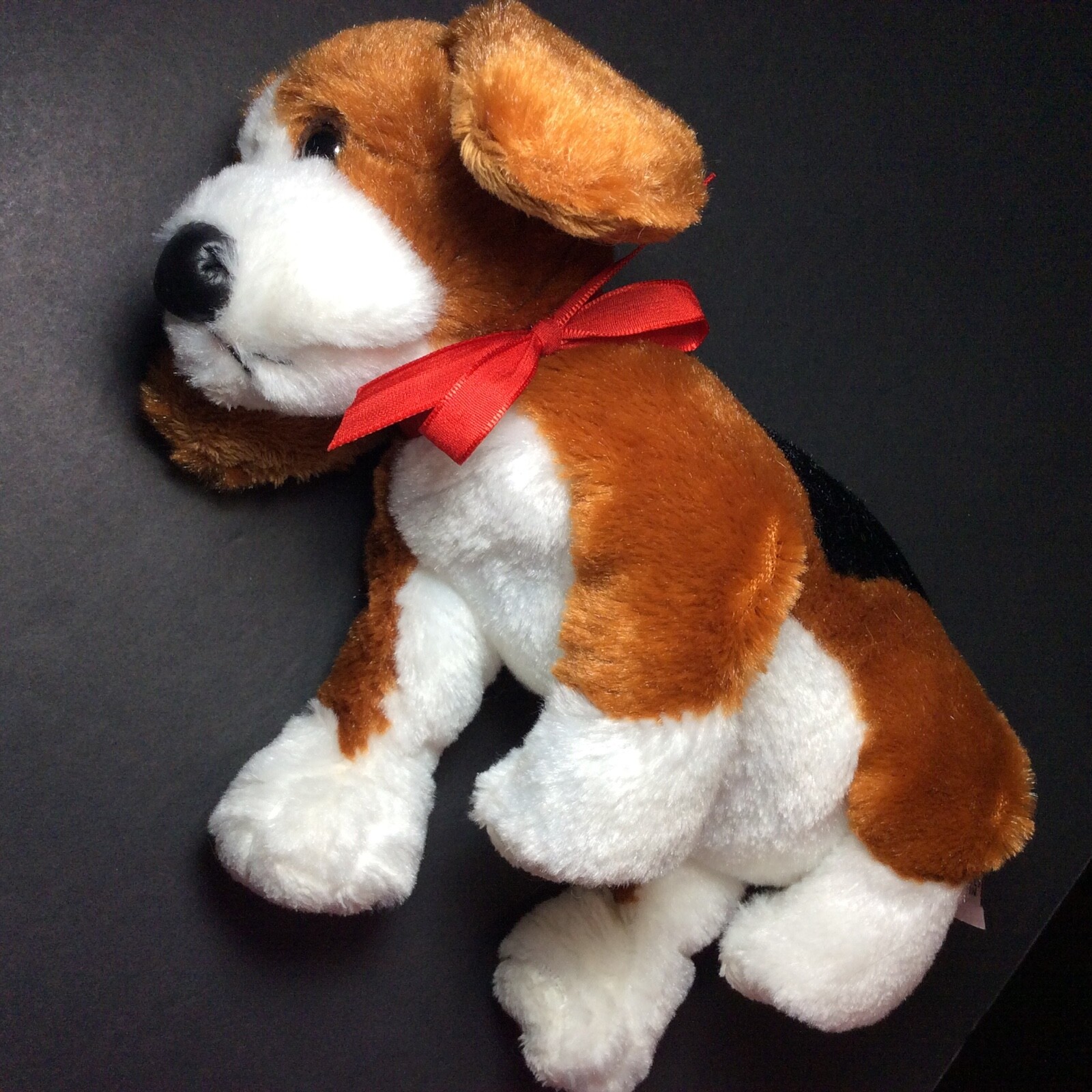 Ganz Webkinz Plush Beagle Puppy Adorable White /Brown Stuffed Dog Exc ...