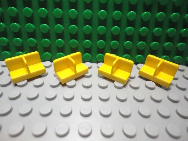Lego 4 Yellow 1x2x1 Wall Panel with Center Divider NEW | eBay