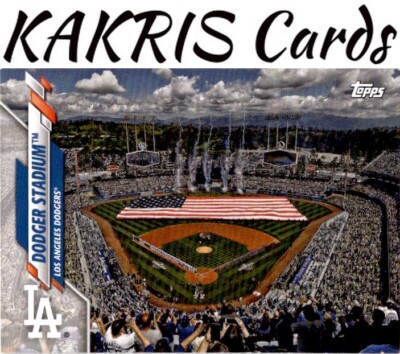 2020 Topps Los Angeles Dodgers Team Set #LAD-15 Dodger Stadium Est ...