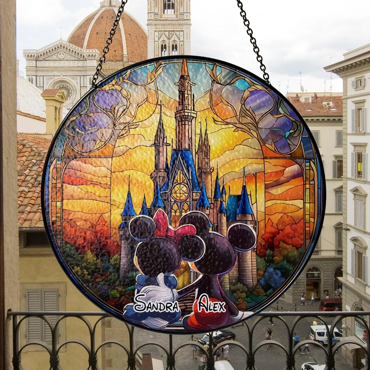 Mickey Stained Glass Designs