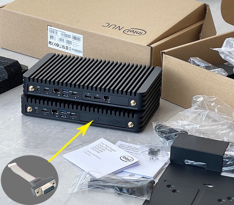 Rugged Intel NUC Chassis Element with NUC 8 Compute Element i7-8565U/8G ...