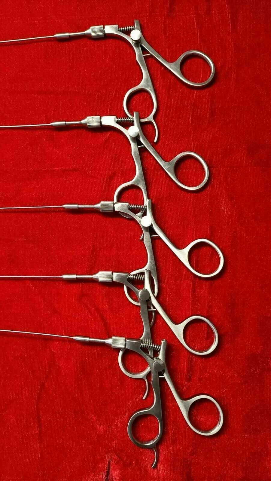 5pc Hysteroscopy Urology Flexible Grasper 5FR 60cm Sural instruments | eBay