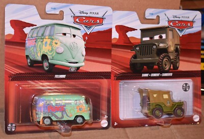 Disney Pixar Cars FILLMORE & SARGE NEW | eBay