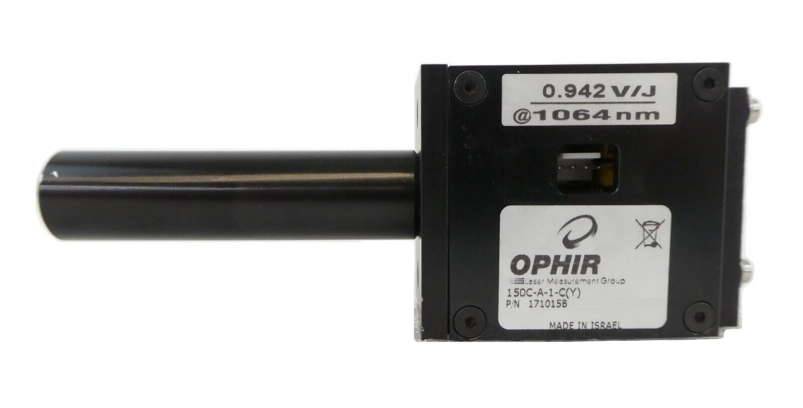 Ophir Optronics Solution 171015B Laser Sensor 150C-A-1-C(Y) with Filter ...